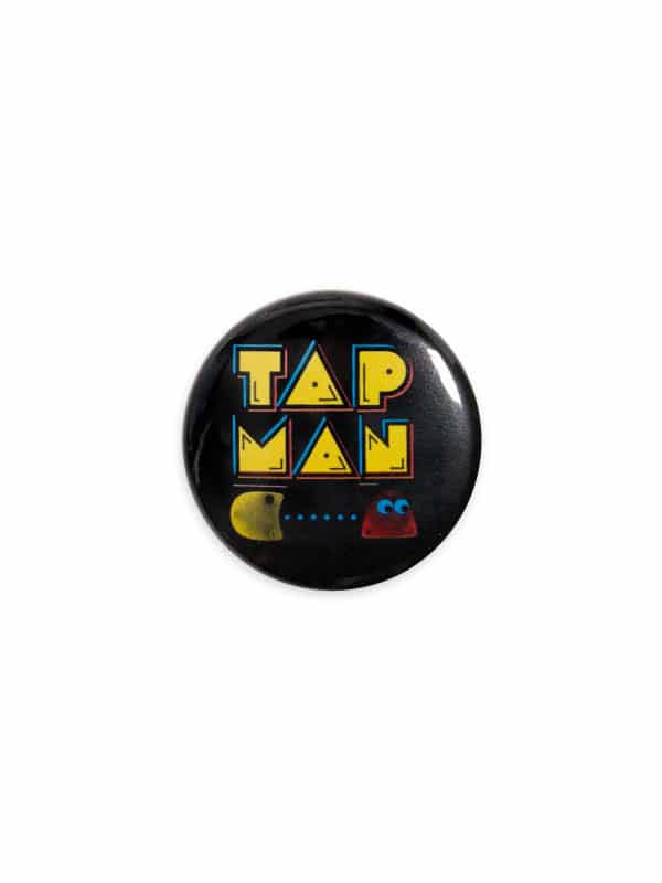 Tap Man Button – Sugar and Bruno